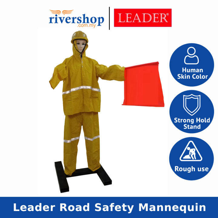 Leader Road Safety Mannequin C/W Battery / Safety Statue / Patung Jaga ...