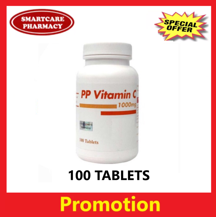 PP Vitamin C 1000mg - 100 TABLETS | Lazada