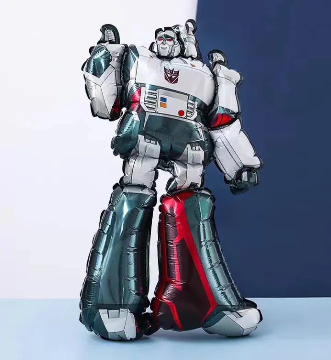 29 inches Transformers theme Bumblebee Green Megatron happy birthday ...