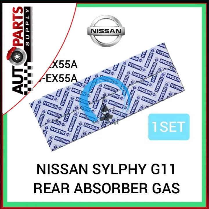 ORIGINAL E6210-EX55A NISSAN SYLPHY G11 REAR ABSORBER GAS SET | Lazada