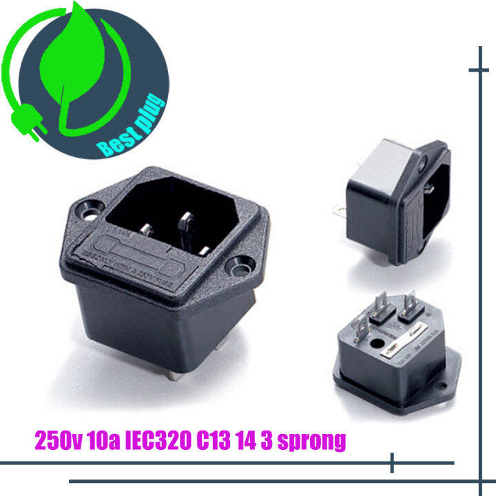 Wholesale 250v 10a IEC320 C13 14 3 sprong AC PDU UPS snap power outlet ...
