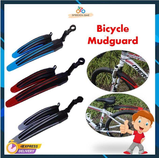 Basikal Bicycle Colour Mudguard for 20" / 24" / 26" Bicycle Use Mud ...