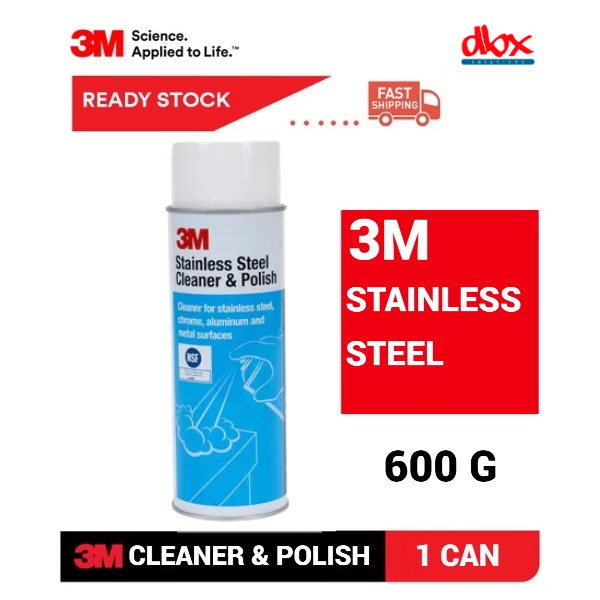 3M Stainless Steel Cleaner & Polish (600g) + FREE GIFT | Lazada
