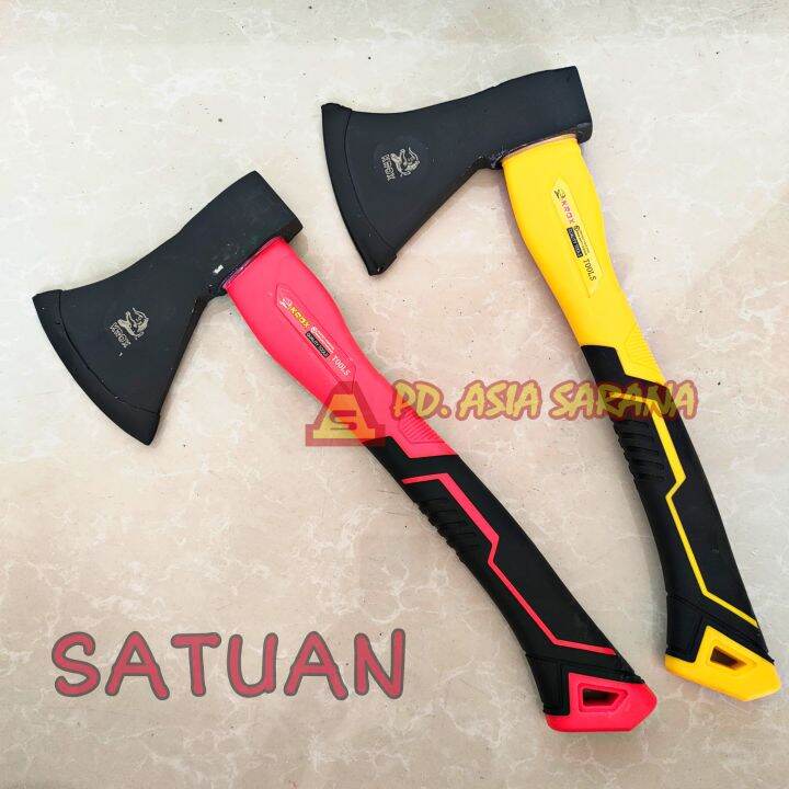 Kapak Tajam Baja 600g KROX Multifungsi Kampak Potong Kayu Tulang Cacah ...