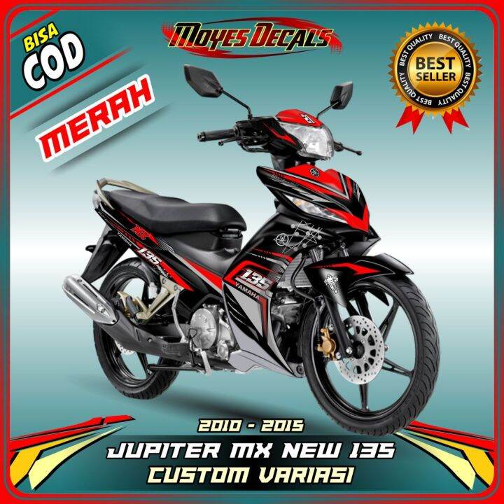 ⭐⭐⭐⭐⭐Decal Sticker jupiter mx 135 new - Decal stiker jupiter mx 135 new full body - spec B ...