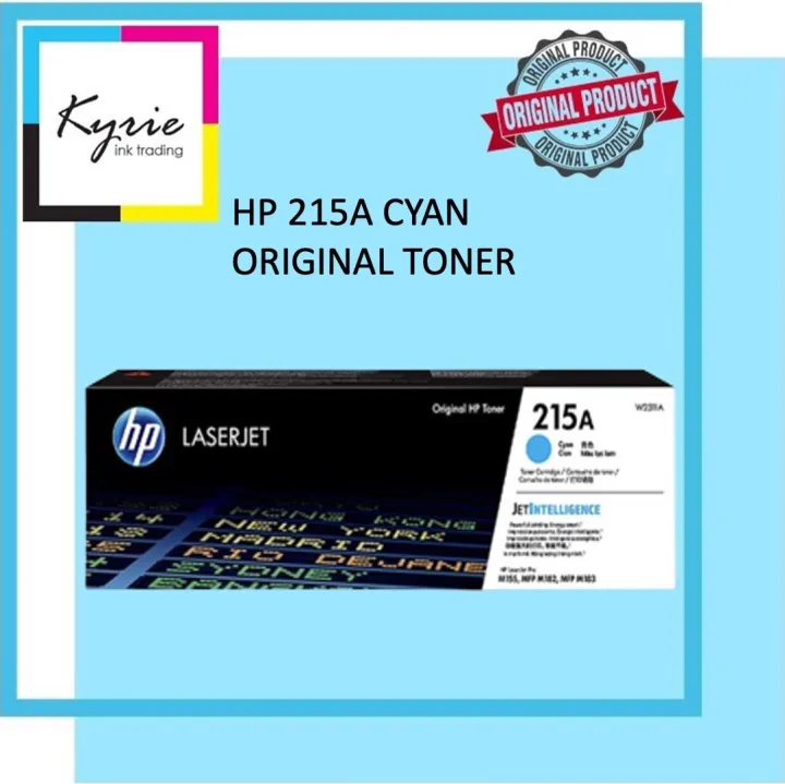 HP 215A Cyan Original LaserJet Toner Cartridge HP215A W2311A | Lazada PH