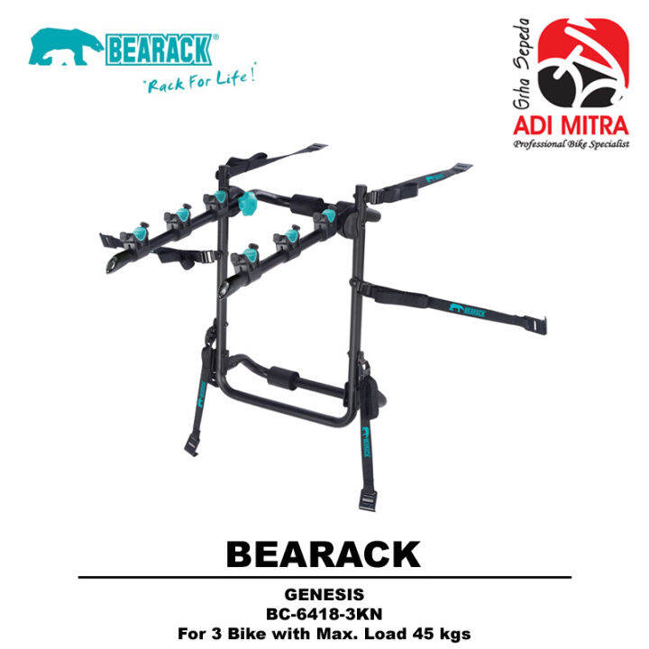 BEARACK BIKE CARRIER GENESIS BC 6418-3KN Rak Sepeda di Mobil | Lazada ...