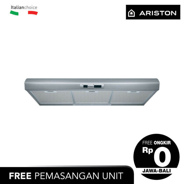 ARISTON Tudung Hisap 90 Cm SL19.1P(IX), Slim Hood | Lazada Indonesia