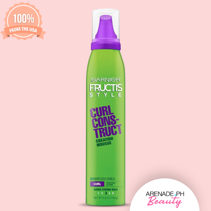 Garnier Fructis Style Curl Construct Creation Mousse with Shea Butter ...