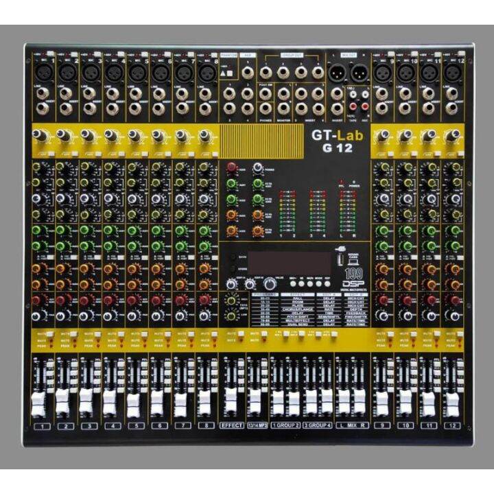 Mixer GT-LAB G12 GT LAB 12ch by RDW | Lazada Indonesia