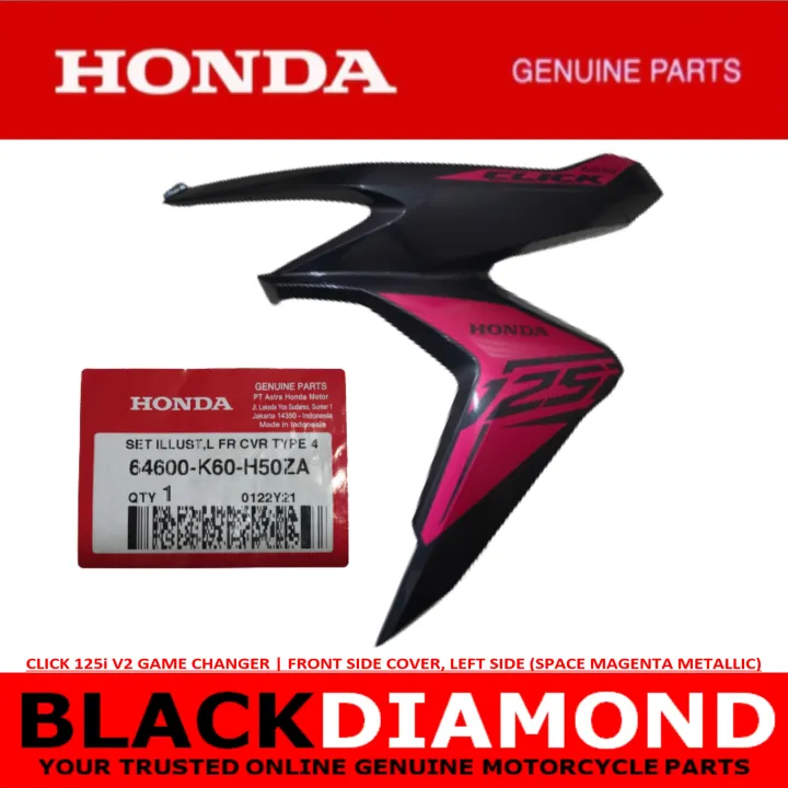 JOEY - ORIGINAL HONDA CLICK 125i V2 GAME CHANGER | FRONT SIDE COVER ...
