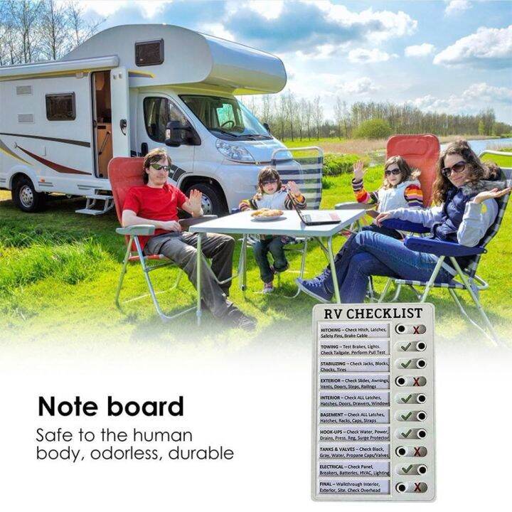 ROBERTA Adjustable Reminder Tool Check List Board To Do List RV Home ...