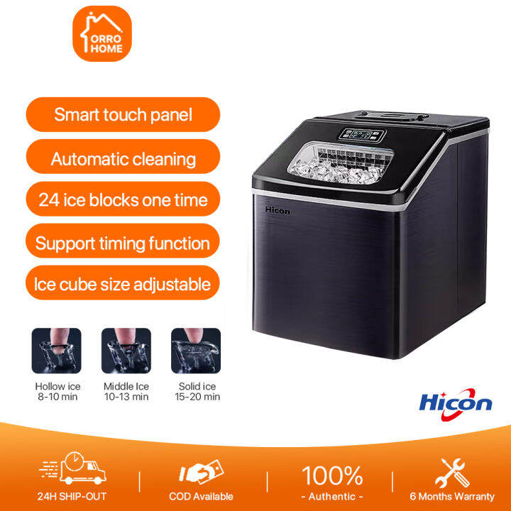 Deerma x Hicon Ice Maker Machine Commercial Ice Maker Intelligent Touch Timing Function ...