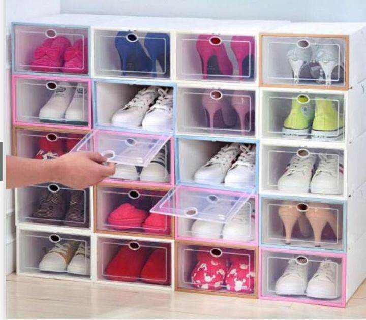 RAK SEPATU SERBAGUNA Kotak Sepatu Lipat Serbaguna / Tempat Penyimpanan ...