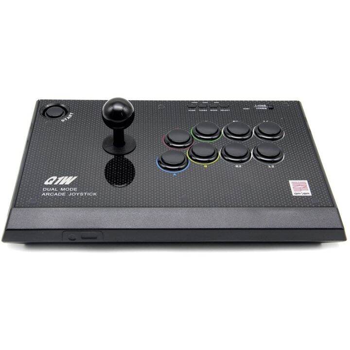 Qanba Q1W Carbon Wireless Fightstick / Arcade Stick for PS3 / PC ...