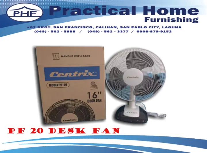 PHF CENTRIX DESK FAN 16 | Lazada PH