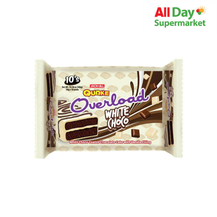Quake Overload White Choco 30G 10's | Lazada PH