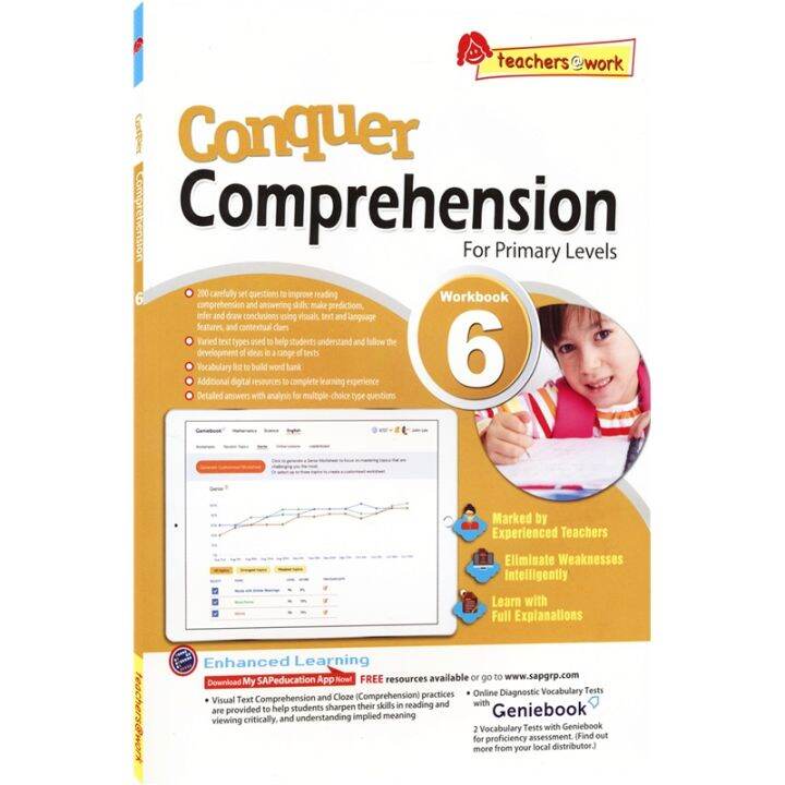 SAP conquest Comprehension Workbook 6 grade 6 conquering series of ...