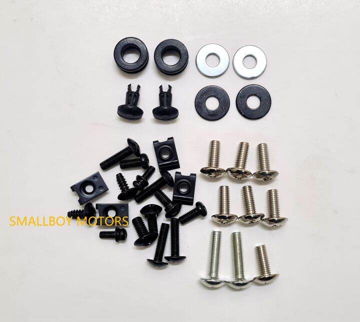 HONDA WAVE110 RS LEGSHIELD SCREW BUSH CAP SET PENUTUP KAP SKRU SET ...