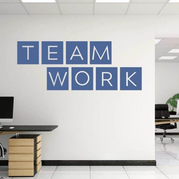 Wall Sticker / Stiker Dinding Kreatif Kantor Ruang Kerja Rumah Kaca ...