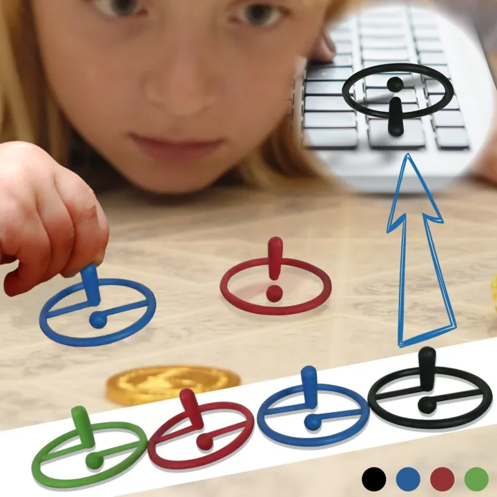 TikTok hits Spinning Top Stress Relief Toys Floating Exclamation Point ...