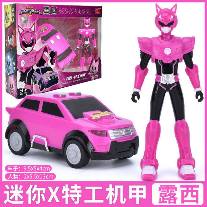 Original Authentic Mini Force X Toy Robot Car Mini Force Toys Set Mini ...