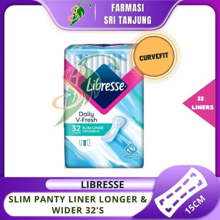 Libresse Slim Panty Liner 32'S | Lazada