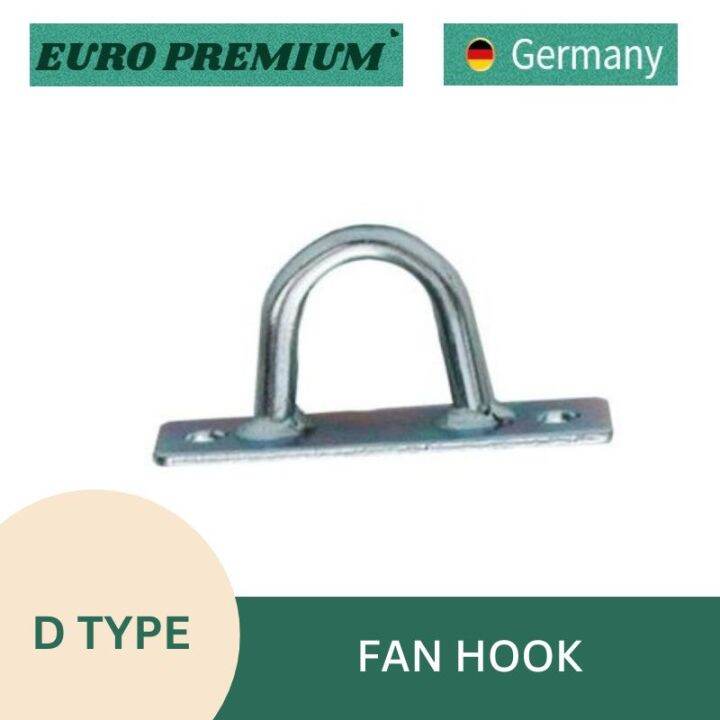 Ceiling Fan Hook ( D Type ) Ceiling Mount Fan Hook / Kipas Gantung | Lazada