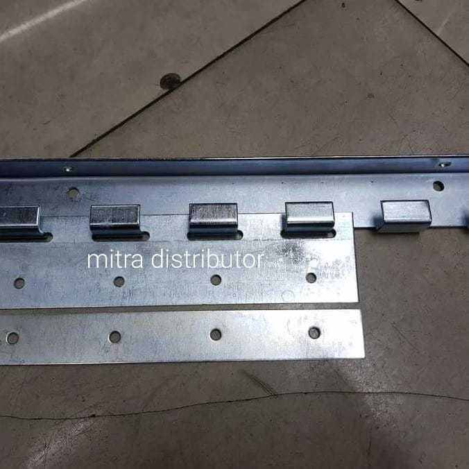 Hanger Bracket Tirai PVC Curtain Galvanis Stainless Breket 100cm 120cm ...