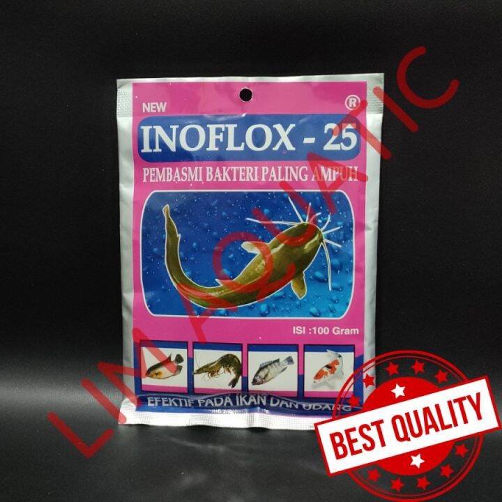 INOFLOX 25 / ANTIBIOTIK IKAN ENROFLOXACIN | Lazada Indonesia