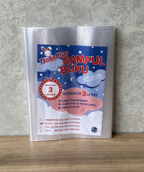 Sampul Plastik Buku Boxy | Lazada Indonesia