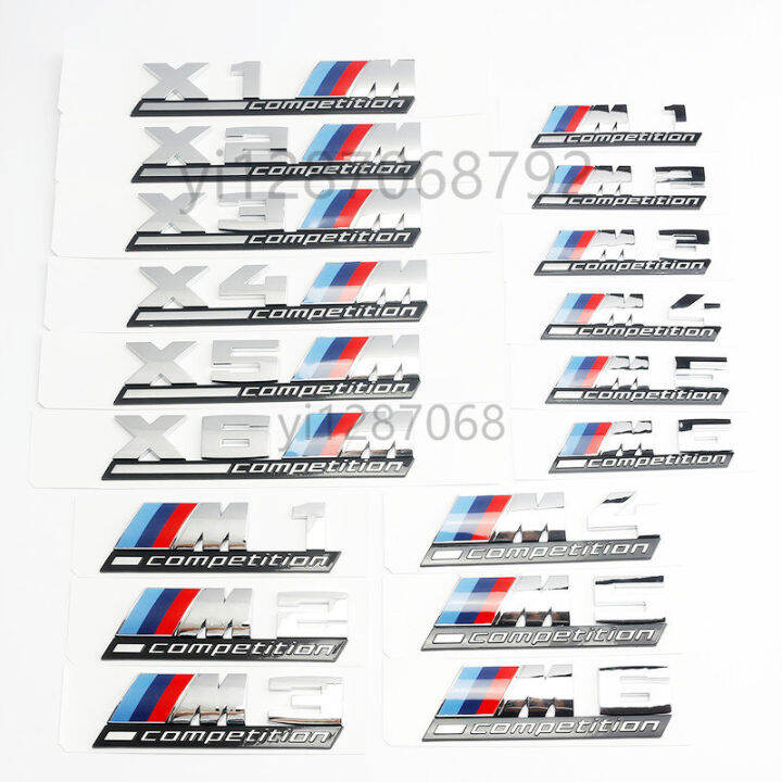 Hot New BMW M2 Competition M logo M1 M2 M3 M4 M5 M6 competition rear logo 3 Series 5 series X1 ...