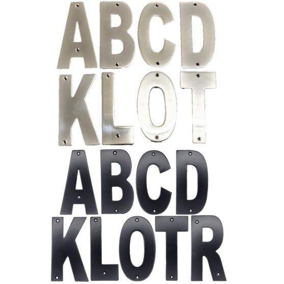 3 inch Metal House Gate Front Door Letters Display(Mirror Stainless ...