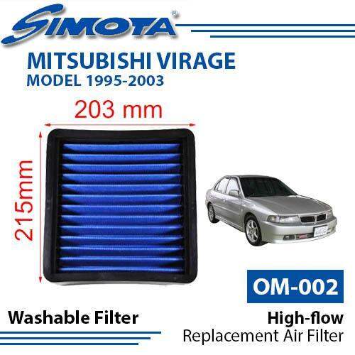 SIMOTA Performance Air Filters for Mitsubishi Mirage Model 2010 UP ...