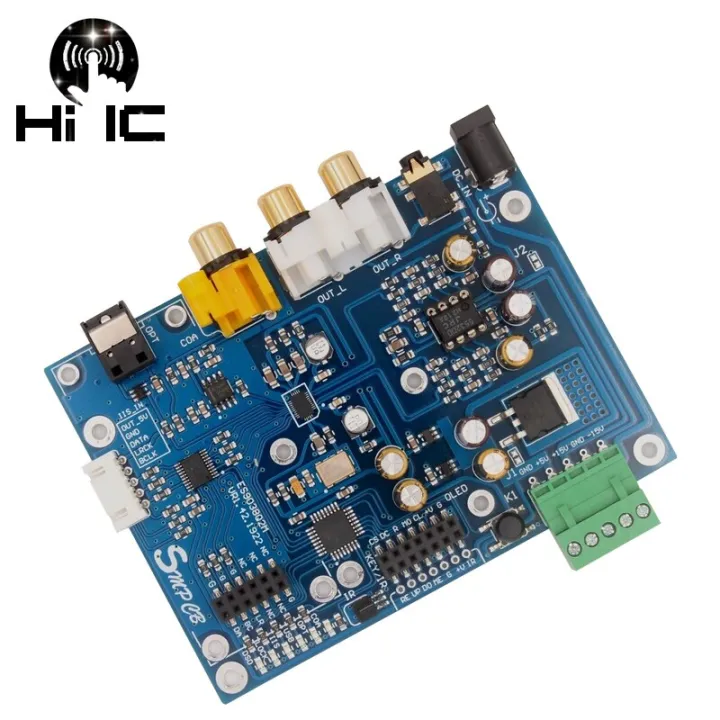 ES9038Q2M ES9038 Q2M I2S DSD Optical Coaxial IIS/DSD DOP 384Khz Input Decoder DAC Headphone ...