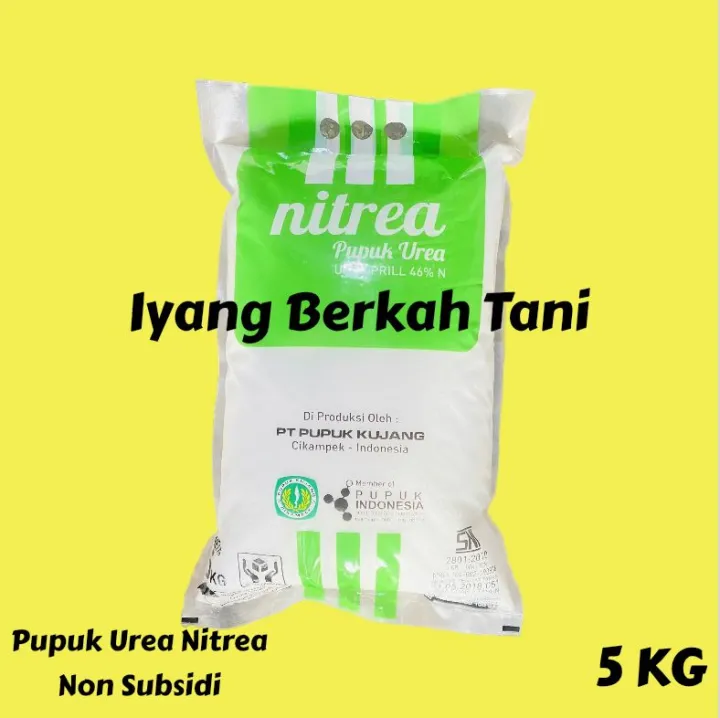 PUPUK UREA NITREA KUJANG NON SUBSIDI TANAMAN KEMASAN PABRIK 5 KG ...