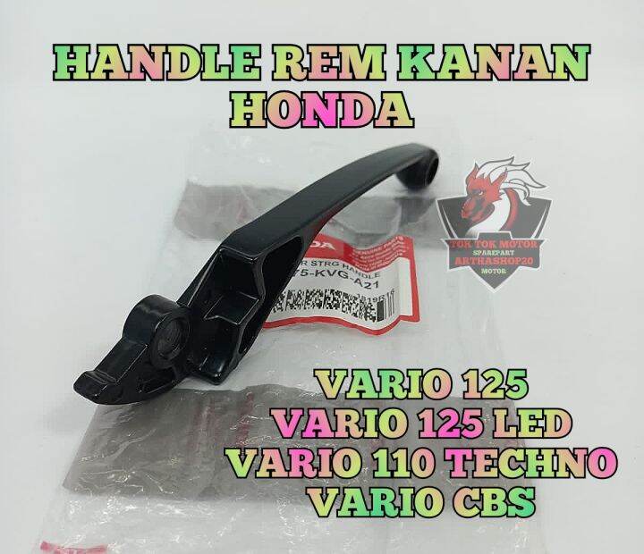 HANDLE REM KANAN HONDA KUALITAS ASLI ORIGINAL HONDA VARIO CBS , VARIO ...
