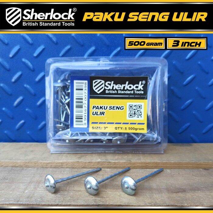 Paku Seng 3 inch Ulir kemasan 0.5 kg | Lazada Indonesia