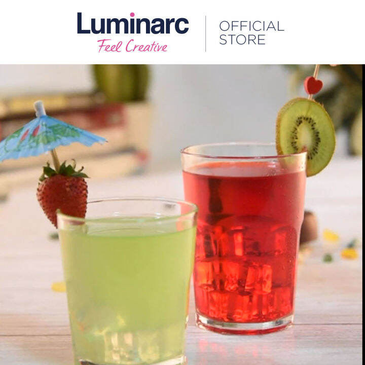 Luminarc Q2245 Tuff 40cl High Ball Glass Tumbler 6pcs | Lazada PH