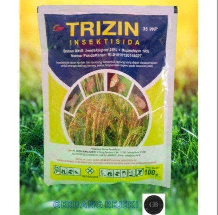 INSEKTISIDA TRIZIN 35 WP (Imidakloprid 25 % + Buprofezin 10%) 100gr ...