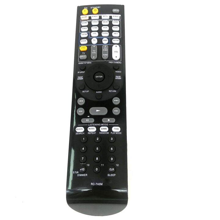 NEW Replacement RC-743M For ONKYO AV Audio Video Receiver Remote Control Fernbedienung | Lazada PH