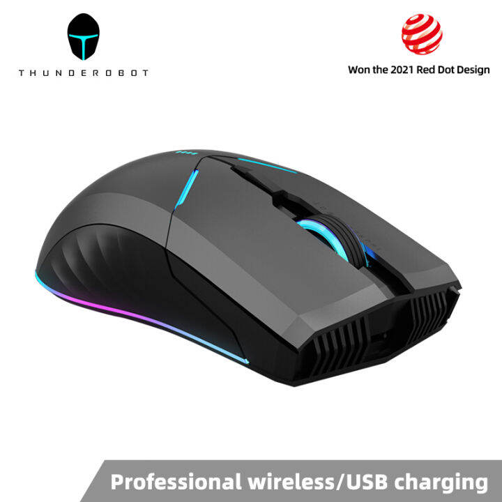 [Local Delivery]ThundeRobot ML703/ML701/MG701 Wireless Gaming Mouse 2.4G Wireless Wired RGB ...