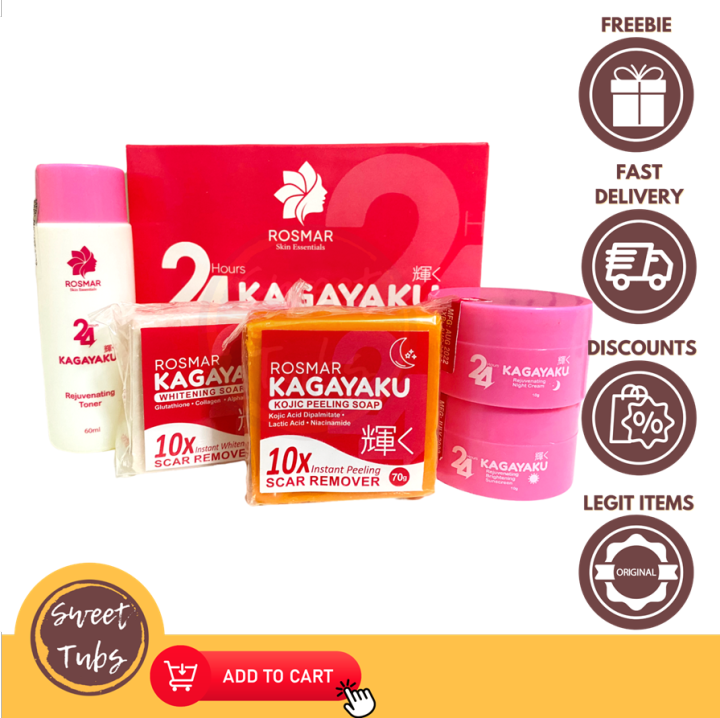 Rosmar Skin Essentials 24 Hours Kagayaku Rejuvenating Kit | Lazada PH