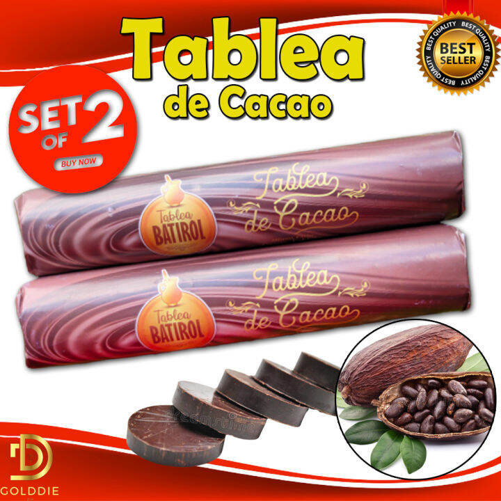 ( SET OF 2 ) ALFONSO CACAO ,TABLEA DE CACAO PURE BATIROL 200G ...