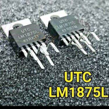 LM1875L UTC LM1875 LM 1875L IC Audio Amplifier To-220-5 LM1875L-TA5-T ...