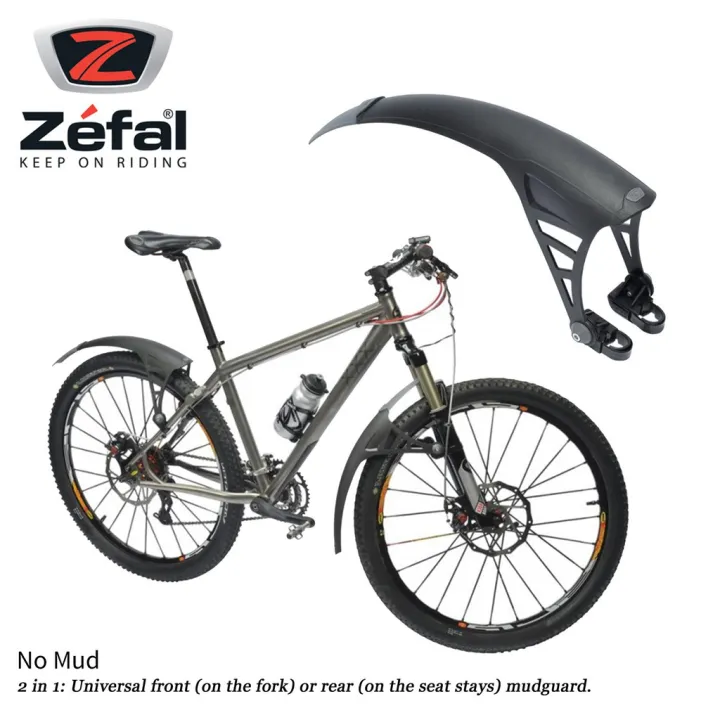 Zefal No Mud Front and Rear Mudguard for Mountain Bikes | Lazada PH