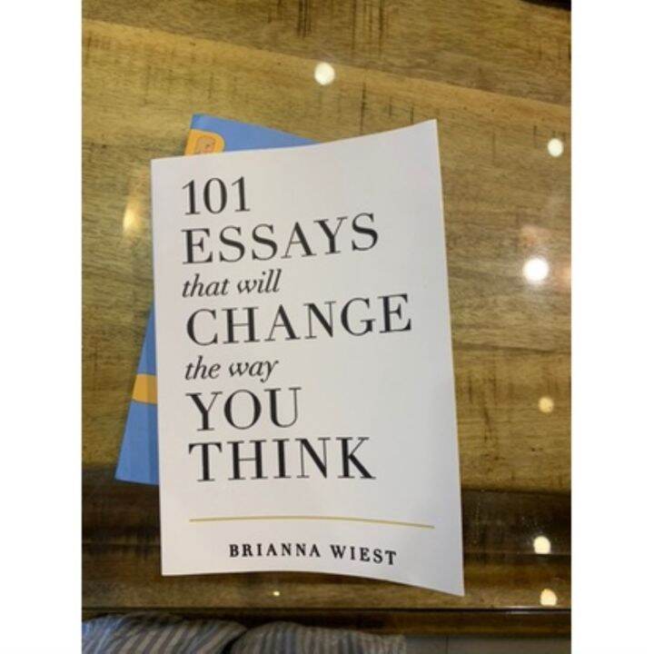 【Brand New】Paper 101 Essays That Will Change the You by Brianna Wiest ...