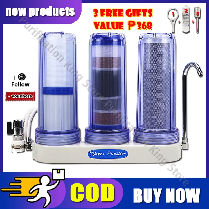 Authentic 8 in 1 Alkaline Water Purifier Filter Complete Set | Lazada PH