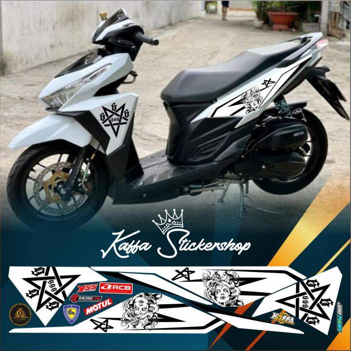 Sticker Striping Variasi Vario Led 125-150 Motif Decal Polet Stiker ...