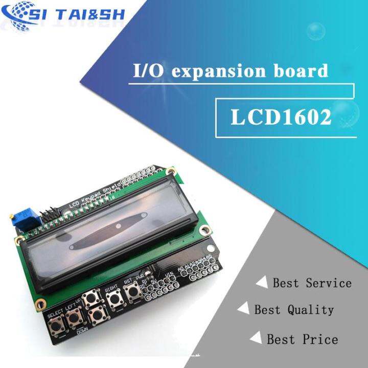 Lcd Keypad Shield Of The Lcd1602 Character Lcd Input And Output Expansion Board For Arduino